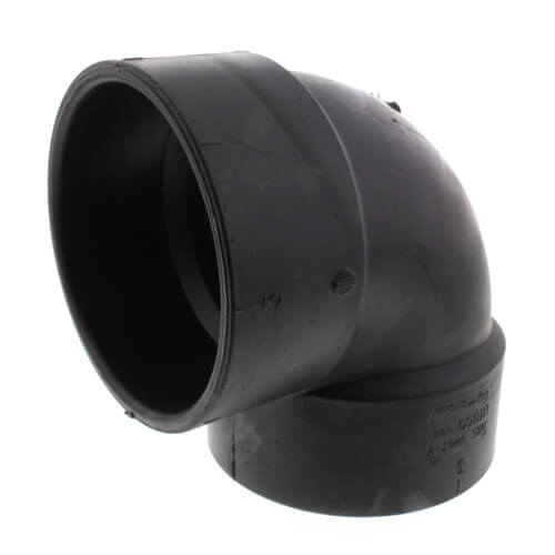 I053600 - Nibco I053600 - 3" Hub ABS DWV 90° Vent Elbow (5807V)