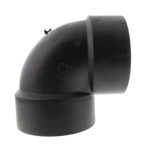 I053600 - Nibco I053600 - 3" Hub ABS DWV 90° Vent Elbow (5807V)