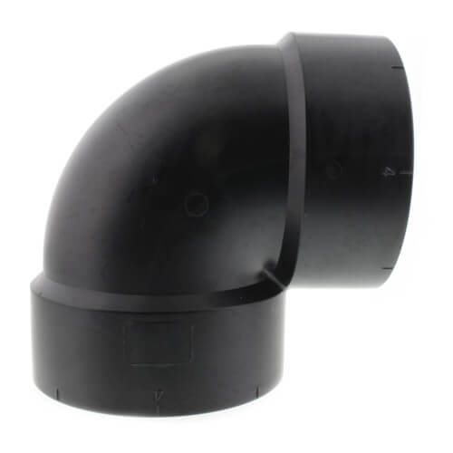 I053700 - Nibco I053700 - 4" Hub ABS DWV 90° Vent Elbow (5807V)