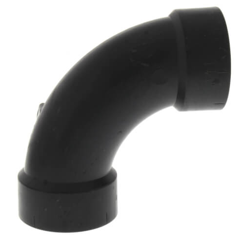 I056050 - Nibco I056050 - 1-1/4" Hub ABS DWV 90° Long Turn Elbow (5807LT)