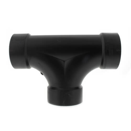 I138060 - Nibco I138060 - 3" Hub ABS DWV 2-Way Cleanout Tee (5811C)