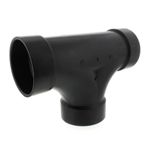 I138070 - Nibco I138070 - 4" Hub ABS DWV 2-Way Cleanout Tee (5811C)