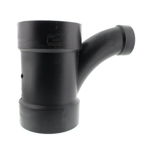 I157430 - Nibco I157430 - 4" x 4" x 2" Hub ABS DWV Long Radius ...
