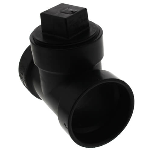 I159100 - Nibco I159100 - 2" Hub Cleanout w/ Plug ABS DWV Test Tee (5814)