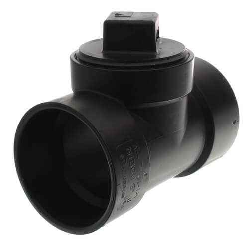 I159150 - Nibco I159150 - 3" Hub Cleanout w/ Plug ABS DWV Test Tee (5814)