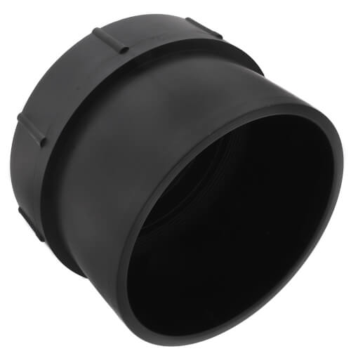 I169550 - Nibco I169550 - 6" Spigot x Cleanout w/ Plug ABS DWV Cleanout ...