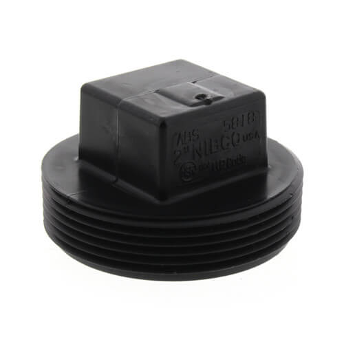 I177250 - Nibco I177250 - 2" MIPT ABS Plug (5818)