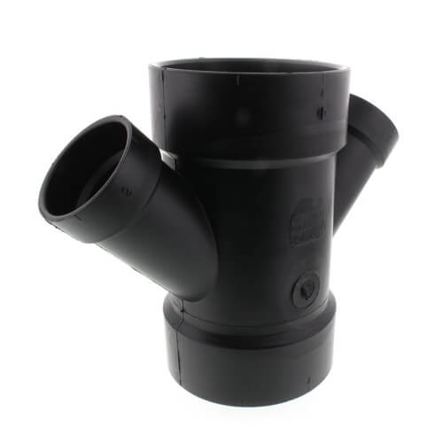 I266050 - Nibco I266050 - 4" x 4" x 2" x 2" H x H x H ABS 45° Double ...