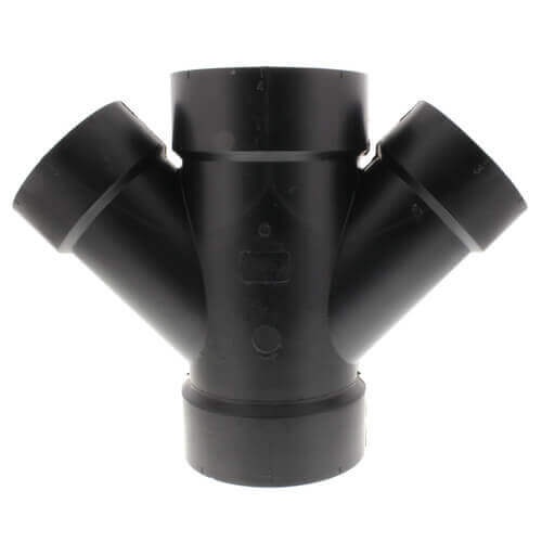 I266200 - Nibco I266200 - 6" x 6" x 4" x 4" H x H x H ABS 45° Double ...