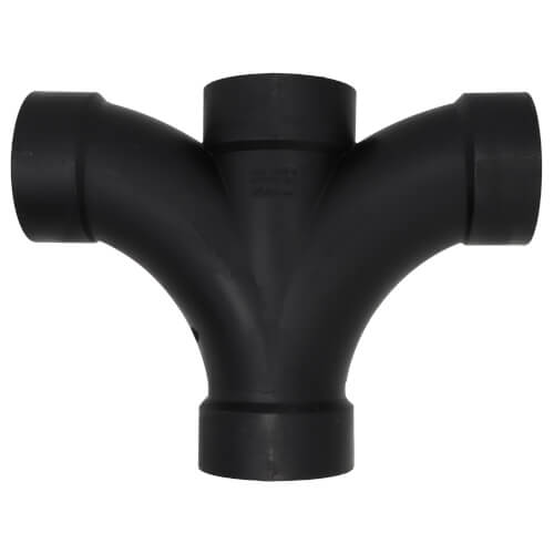 I277600 - Nibco I277600 - 3" H x H x H ABS Double Fixture Tee (5835B)