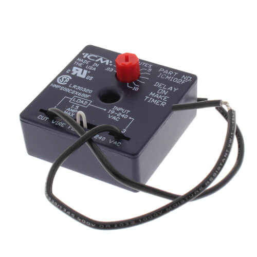 ICM102FB - ICM Controls ICM102FB - ICM102F Delay on Make Timer, 6 ICM102FB - ICM Controls ICM102FB - ICM102F Delay on Make Timer, 6