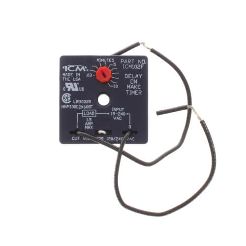 ICM102FB - ICM Controls ICM102FB - ICM102F Delay on Make Timer, 6" Wire ...