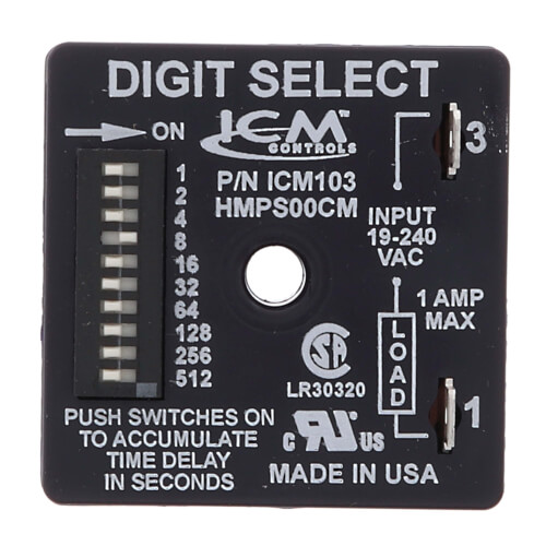 ICM103B - ICM Controls ICM103B - ICM103 Delay on Make Timer (1-1,023 ...