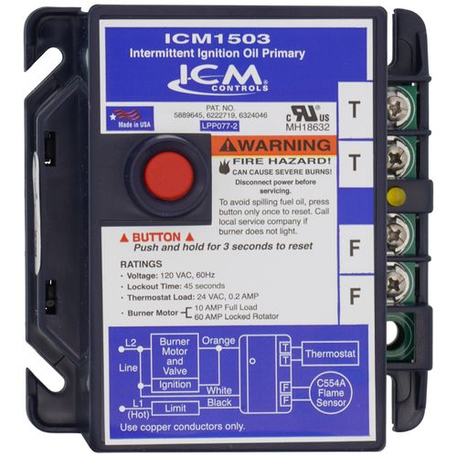ICM1503 - ICM Controls ICM1503 - ICM1503 Intermittent Ignition Oil ...