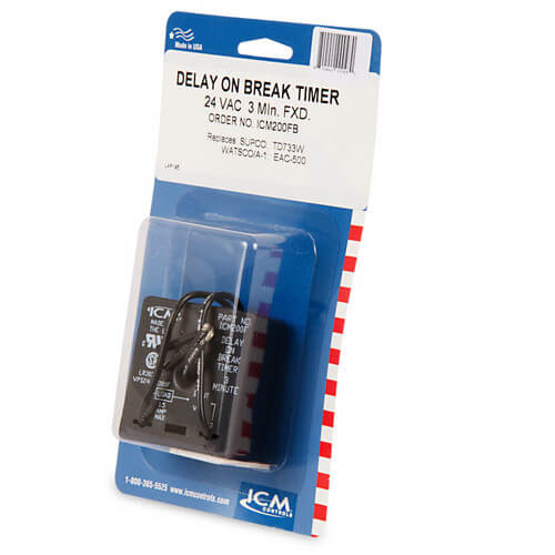 ICM200 - ICM Controls ICM200 - ICM200 Delay on Break Timer (3 Minute Delay)