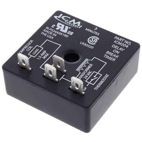 ICM204B - ICM Controls ICM204B - ICM204 Delay on Break Timer (3 Minute ...