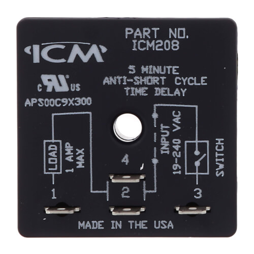 ICM208 - ICM Controls ICM208 - ICM208 Delay on Break Timer (5 Minute ...