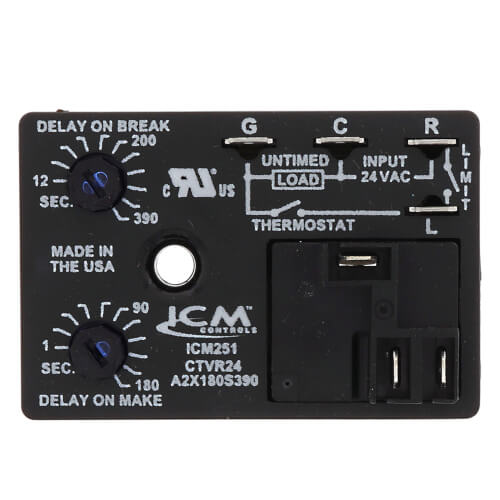 ICM251B - ICM Controls ICM251B - ICM251 Fan Blower Control - Dual On ...
