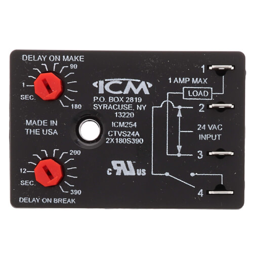 ICM254B - ICM Controls ICM254B - ICM254 Fan Blower Control - Dual On ...