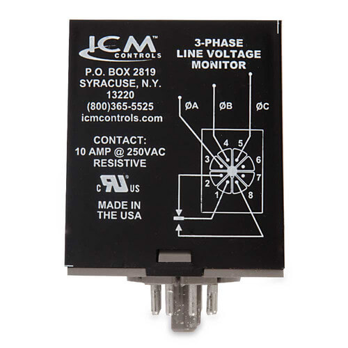 ICM408 - ICM Controls ICM408 - ICM408 Phase Loss and Removal Protection ...