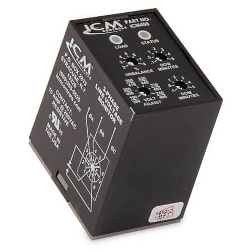 ICM408 - ICM Controls ICM408 - ICM408 Phase Loss and Removal Protection ...