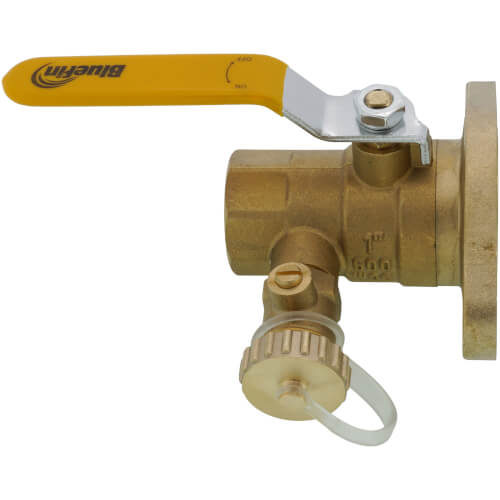 IFTH100 - Bluefin IFTH100 - 1" Threaded Isolation Flange w/ Hose Drain