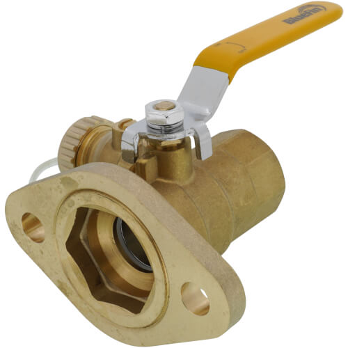 IFTH100 - Bluefin IFTH100 - 1" Threaded Isolation Flange w/ Hose Drain