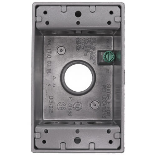 IH5-2-LM - Red Dot IH5-2-LM - 1-Gang, 3/4", 5 Holes Universal ...
