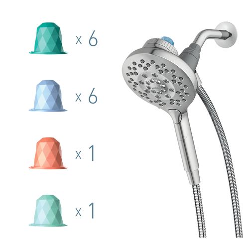 IN208H2 - Moen IN208H2 - Inly Aromatherapy Chrome 6 Function 5-1/2 ...