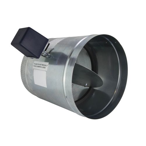 D-18-PO - iO HVAC Controls D-18-PO - 18" Round Two-Position Zone Damper ...