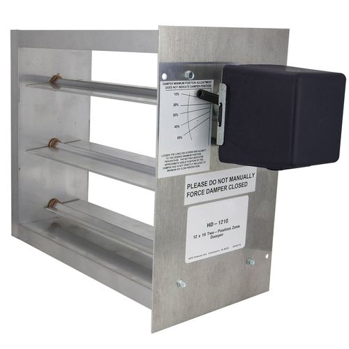 HD-3008 - iO HVAC Controls HD-3008 - 30" X 8" 24v Spring-return Damper ...
