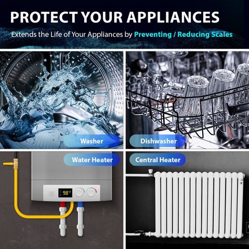 EDV2 - iSpring EDV2 - Electronic Whole House Super Water Descaler for ...