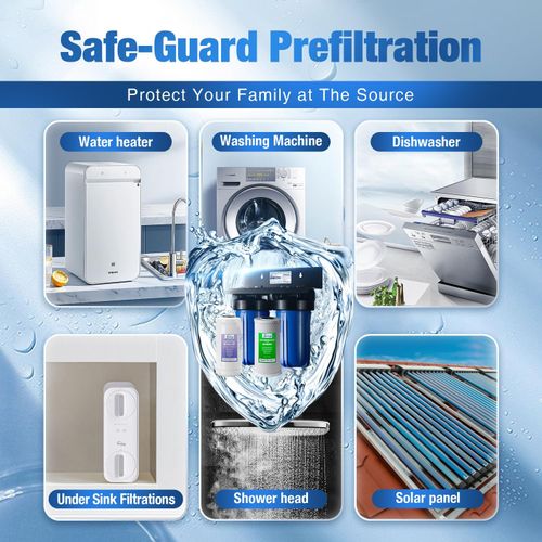 WGB21B-DS - iSpring WGB21B-DS - 2-Stage Whole House Water Filtration ...