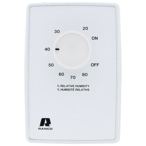 J10-810 - Ranco J10-810 - Vertical Wallmount Dehumidistat w/ 20-80% ...