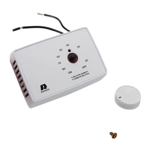 J10-821 - Ranco J10-821 - Horizontal Wallmount Humidistat w/ 20-80% ...