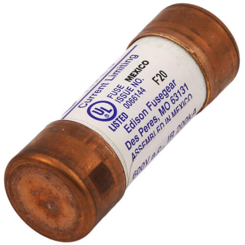 JDL20 - Edison JDL20 - 20 Amp Dual-Element Time-Delay Class J Fuse (600V)