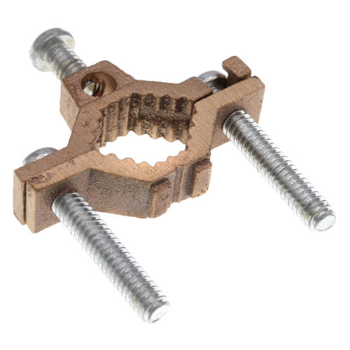 JJR - Blackburn JJR - 1/2"-1" IPS Cast Bronze Ground Clamp, 10-4 AWG