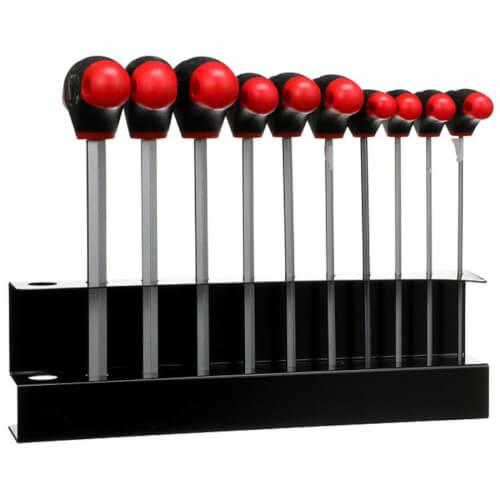 JTH610E - Klein Tools JTH610E - 6" Hex Key Set w/ Stand, SAE T-Handle ...