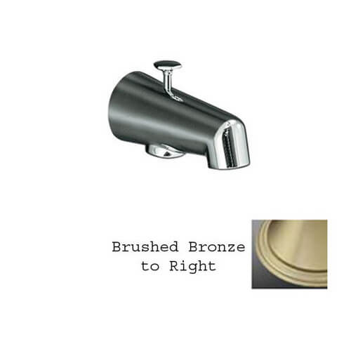K-6855-BV - Kohler K-6855-BV - Standard Diverter Bath Spout (Brushed ...