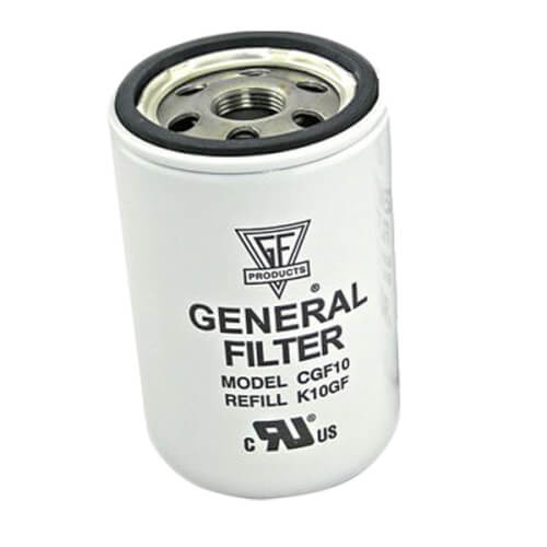 K10 - General Aire K10 - CGF K-10 Spin-On Fuel Oil Filter