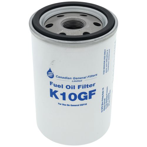 K10 - General Aire K10 - CGF K-10 Spin-On Fuel Oil Filter