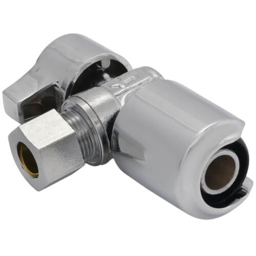K23036 - SharkBite K23036 - 1/2" x 3/8" SharkBite EvoPEX Angle Stop Valve