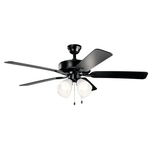 330016SBK - Kichler 330016SBK - 52" Basics Pro Premier Fan (Satin Black)