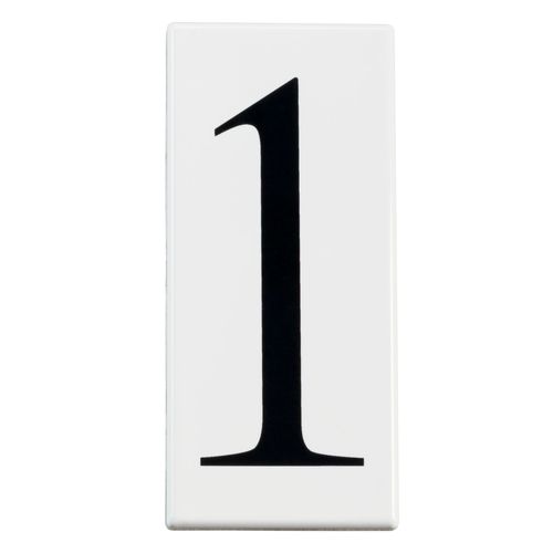 4301-KICHLER - Kichler 4301-KICHLER - Address Light Number 1 Panel (White)