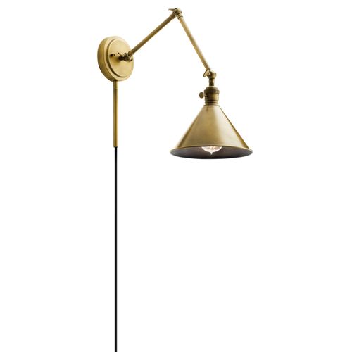 43115NBR - Kichler 43115NBR - Ellerbeck 1 Light Wall Sconce (Natural Brass)