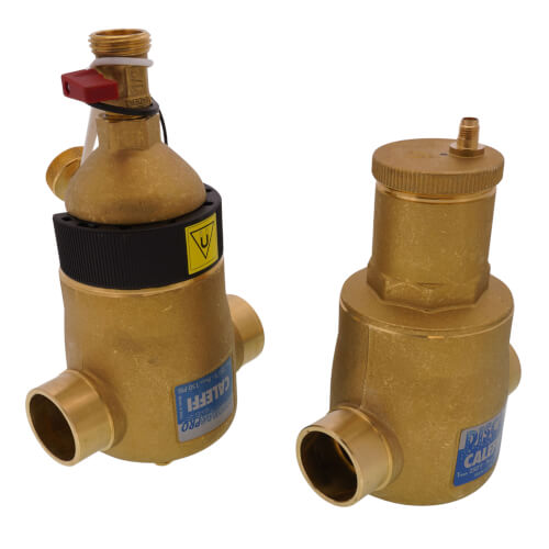 KIT551546-035 - Caleffi KIT551546-035 - 1-1/4" Sweat 551 & 5463M Series Gold Standard Air and ...