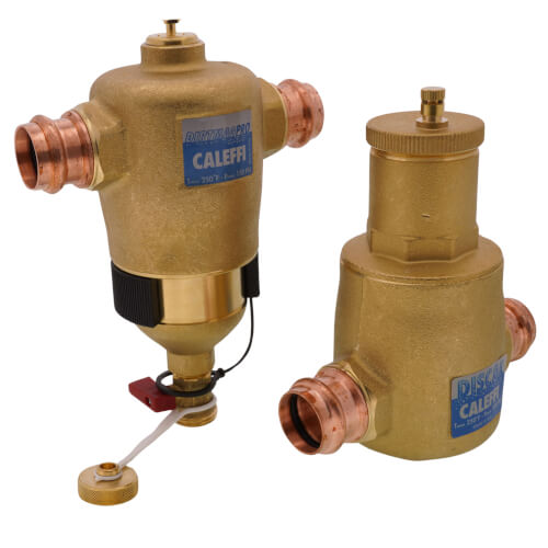 KIT551546-066 - Caleffi KIT551546-066 - 1" Press 551 & 5463M Series Gold Standard Air and Dirt ...