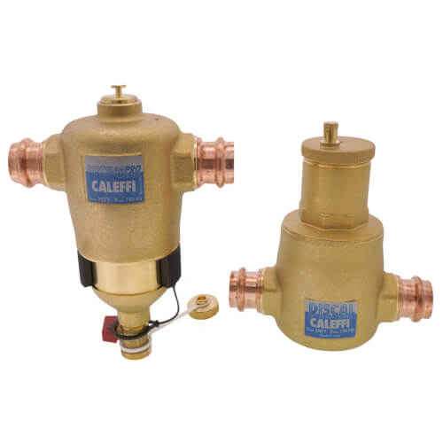 KIT551546-066 - Caleffi KIT551546-066 - 1" Press 551 & 5463M Series Gold Standard Air and Dirt ...