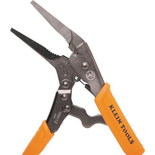 38661 - Klein Tools 38661 - 6" & 9" Long Nose Locking Pliers (2 Piece)