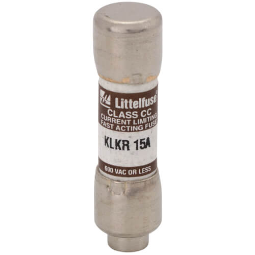 KLKR015 - Littelfuse KLKR015 - 15 Amp Fast-Acting, Class CC Fuse (600V)